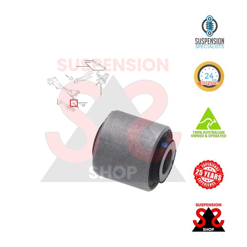 Rear Axle Bushing, Control/Trailing Arm Suit HYUNDAI i40 1.7 CRDi 55256 ...