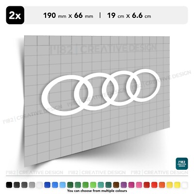 Audi Car Badges, Decals & Emblems for sale | eBay UK