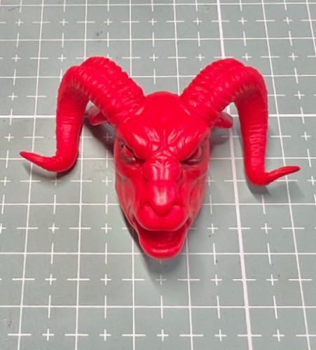 1/12 Scale Red Goat Open The Mouth Head Model for 6''mezco | eBay