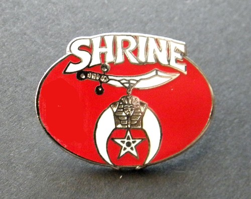 SHRINER SHRINERS MASON LAPEL PIN BADGE 1 INCH | eBay