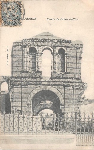 Burgundy Ruins of / The Palace Gallien | eBay