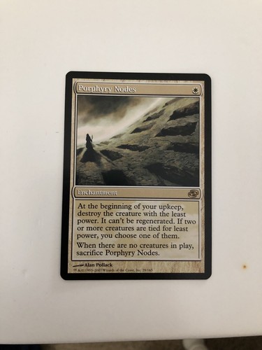 Porphyry Nodes Near Mint Normal English Magic Card Planar Chaos MTG TCG ...