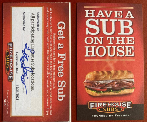 FireHouse Subs * One Medium Sub * Card Lot * Exp Date 12/31/25 | eBay