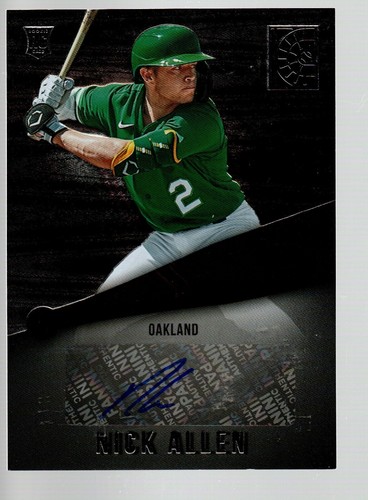 2022 Panini Capstone Rookie Autographs #RA-NA Nick Allen | eBay