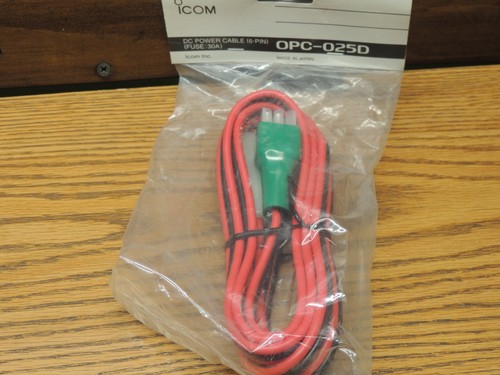 ESTATE NEW ICOM OPC-025D POWER CABLE | eBay