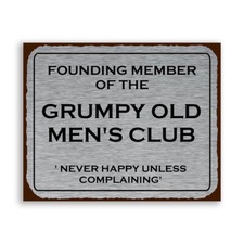 Grumpy Old Man Sign for sale in UK | 21 used Grumpy Old Man Signs