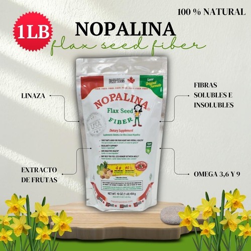 Nopalina 16 oz Flaxseed Plus Fiber, Omega 3-6-9 Supplement | eBay
