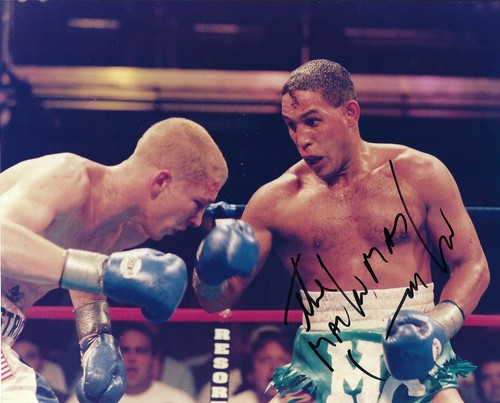HECTOR MACHO MAN CAMACHO 8X10 SIGNED PHOTO BOXING ACTION AUTOGRAPHED IN ...