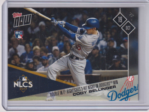 Cody Bellinger 2017 Topps Now Baseball Rookie Card # 792 Dodgers $1.00 ...