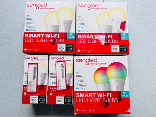 Lot of Sengled Smart LED Bulbs 2-Pack WiFi Color Changing Soft White | eBay