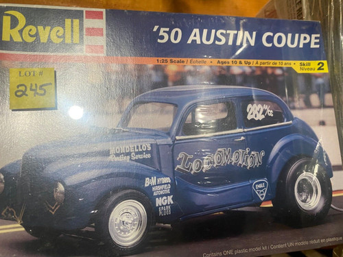 Vintage rare Revell 1:25 Gas '50 Austin Coupe Model Kit #85-7120 | eBay