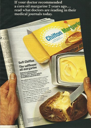 1968 Chiffon Margarine Butter vintage Print Ad 60's Advertisement | eBay