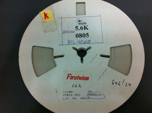CP016 5K6 1/10W 5% - FIRSTOHM - 5000 pcs - Resistor CP16 5.6K 0805 1/10W 5% | eBay