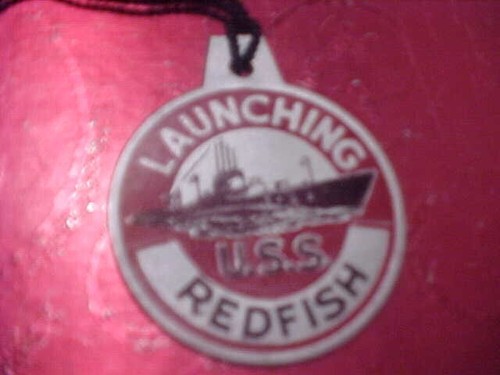 WW2 U.S. SUBMARINE LAUNCHING TAG FOR SUB U.S.S. REDFISH USED | eBay