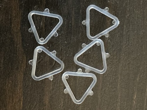 Dryer Roller Retaining Clip (5) NEW Triangle | eBay