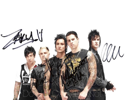 Avenged Sevenfold A7X signed 8X10 photo picture poster autograph RP | eBay