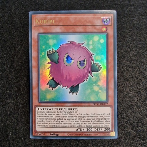 Yu-Gi-Oh! Kuribi - BROL-DE002 - Ultra Rare - 1.Auflage Deutsch NM | eBay.de