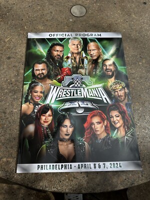 Wwe Official Program for sale | eBay
