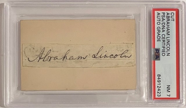 Abraham Lincolns Signature
