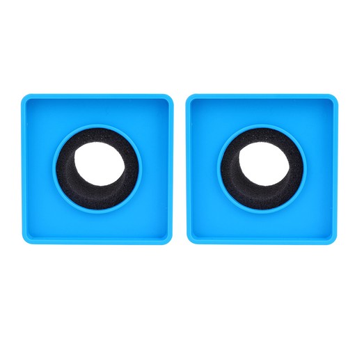 2Pcs Portable ABS Injection Molding Square Shaped Interview Mic ...