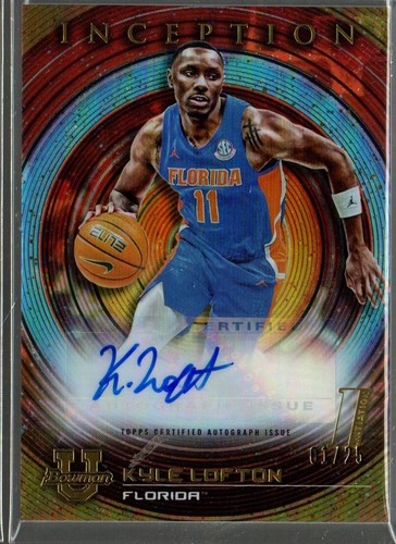 Kyle Lofton 2022-23 Bowman Inception Orange Auto /25 | eBay
