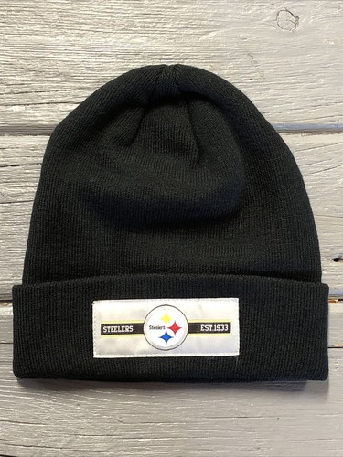 Pittsburgh Steelers Winter Hat Skull Cap Beanie Fleece Warm Black Gold ...