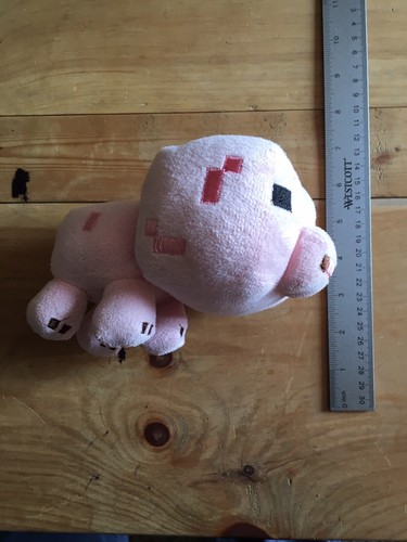 Original 2014 Minecraft 6 Inch Pig Plush Mojang Jinx | eBay