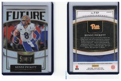 2022 Panini Select Draft Picks Future Silver #21 Kenny Pickett ...