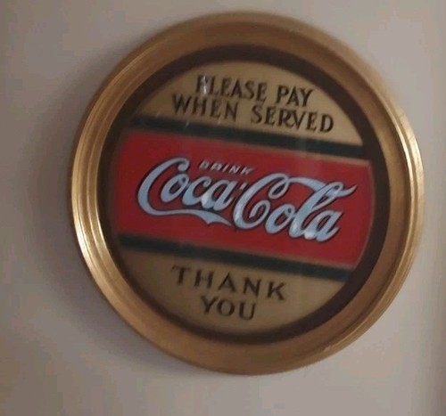 Coca-Cola Reverse Glass Sign | eBay