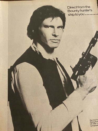 Harrison Ford, Full Page Vintage Pinup | eBay