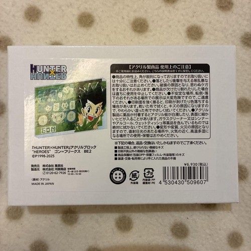 Hunter x Hunter Acrylic Block Heroes Gon 4 Collectible Badge Display | eBay