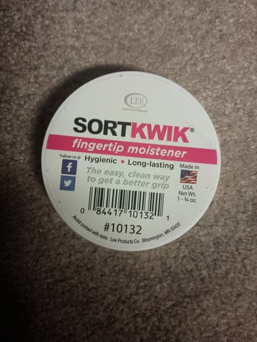 NEW 1 CONTAINER OF SORT KWIK FINGERTIP MOISTENER | eBay