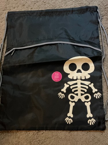 Thirty One Drawstring Cinch Sac in Lil Bones | eBay