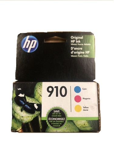 HP 910 Combo 3-pack Ink Cartridge New Genuine (C,M,Y) | eBay