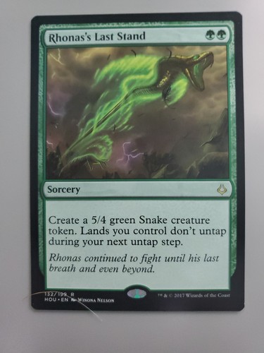 MTG Rhonas's Last Stand Hour of Devastation Regular Rare | eBay