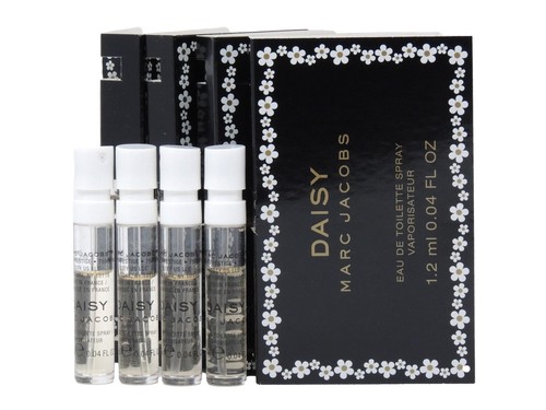 MARC JACOBS DAISY EDT 1.2ml .04fl oz x 4 PERFUME SPRAY SAMPLES | eBay