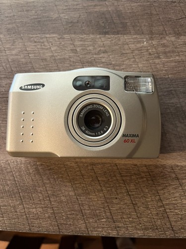 Samsung Maxima Zoom 60XL 35mm Point & Shoot Film Camera | eBay
