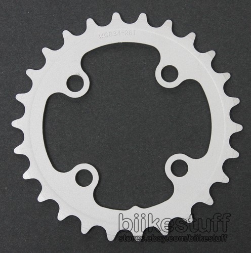 FSA 26 Tooth Steel 64 BCD Chainring 26T 4 Bolt Silver Mega Exo Inner ...