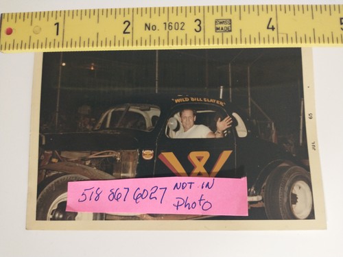 WILD BILL SLATER STOCK V8 CAR 1966 ORIGINAL SNAP SHOT | eBay