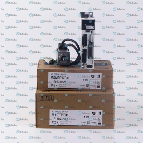 1piece NEW Panasonic MSMD012G1U+MADHT1505E Servo System (Motor+Drive ...