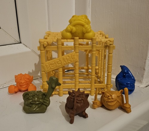 Mini Boglins SERIES 1 THE TOIGH GUYS TRIBE 6/6 1991 90s Toys MIMP IDEAL ...