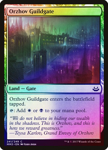 Orzhov Guildgate FOIL Modern Masters 2017 NM Land Common MAGIC CARD ABUGames | eBay
