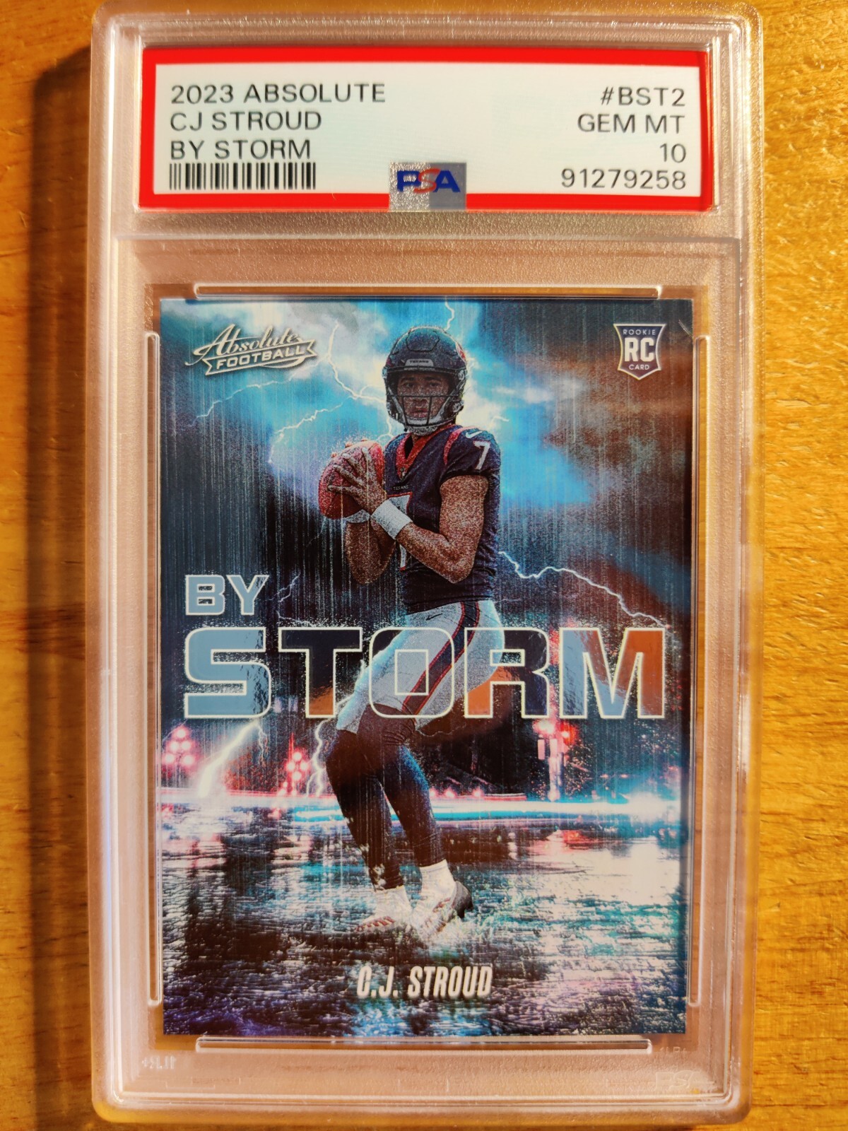CJ Stroud 2023 Absolute #BST-2 By Storm Price Guide - Sports Card Investor