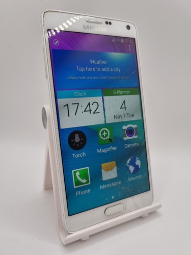 Samsung Galaxy Note 4 White Unknown Network 32GB 5.7" Android ...