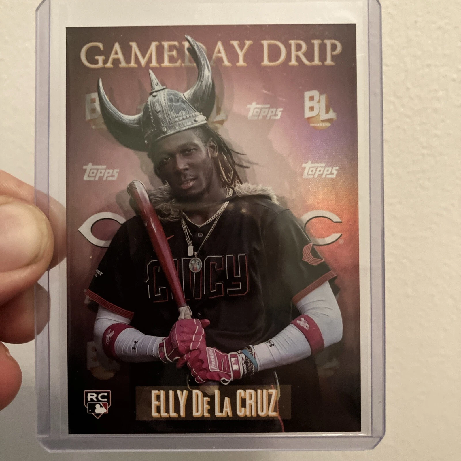 Elly De La Cruz 2024 Topps Big League #GD-1 Gameday Drip /200 Price ...