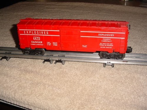 LIONEL #6470 EXPLOSIVES BOX CAR 0-027 | eBay
