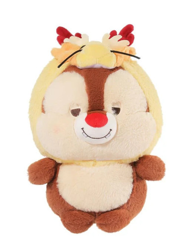 Disney Chip and Dale Miniso Dale Reindeer Costume Plush 12" Stuffed ...