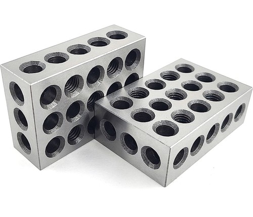 Bl123 Pair of 1 X 2 X 3 Precision Steel 123 Blocks for sale online | eBay