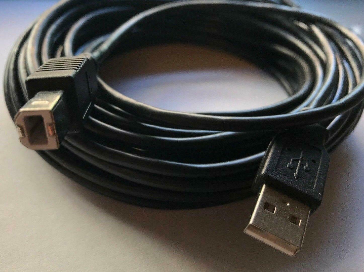 USB Druckerkabel Anschluss Kabel Drucker für Brother Epson HP Canon OKI ...