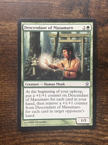 Descendant of Masumaro (126) Saviors of Kamigawa MTG Magic The ...